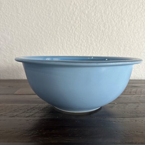 Pyrex | Kitchen | Vintage Pyrex Blue Rainbow Mixing Bowl 323 | Poshmark